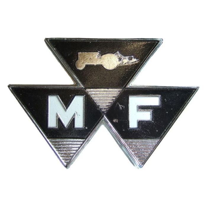 Massey Ferguson 100 Series Front Bonnet Badge - 194234M1 | OEM | Massey ...