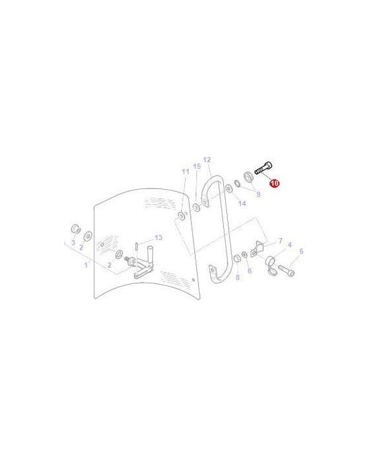 MASSEY FERGUSON | Screw Window Mechanism - 3011842X1 | Official AGCO ...